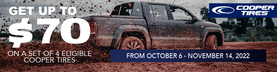 Cooper Tires Fall 2022 Rebate | Giga-tires.com